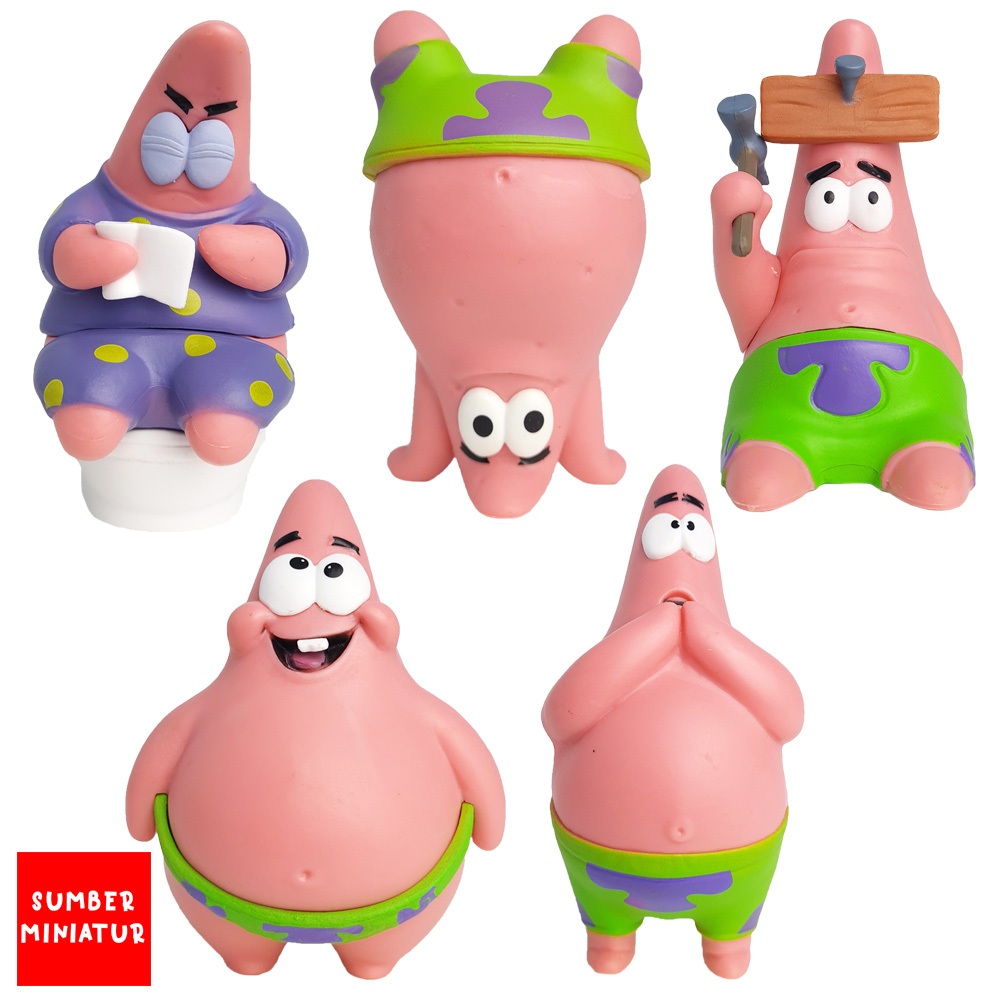 Jual Action Figure Mainan Patrick Star Spongebob Squarepants | Pajangan ...