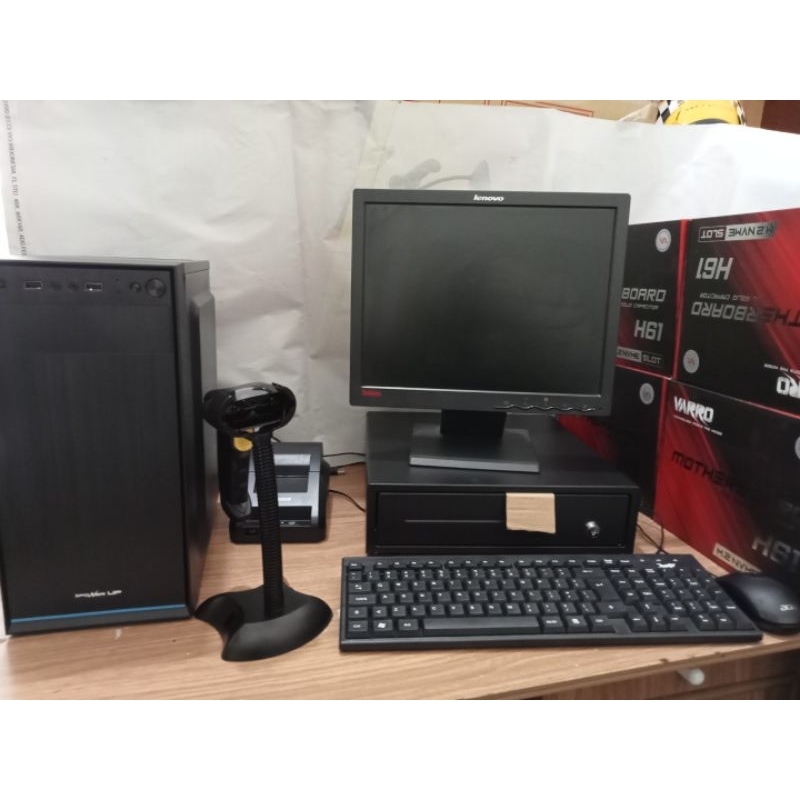 Jual Komputer Kasir Lengkap fullset tanpa laciuang siap pakai ...