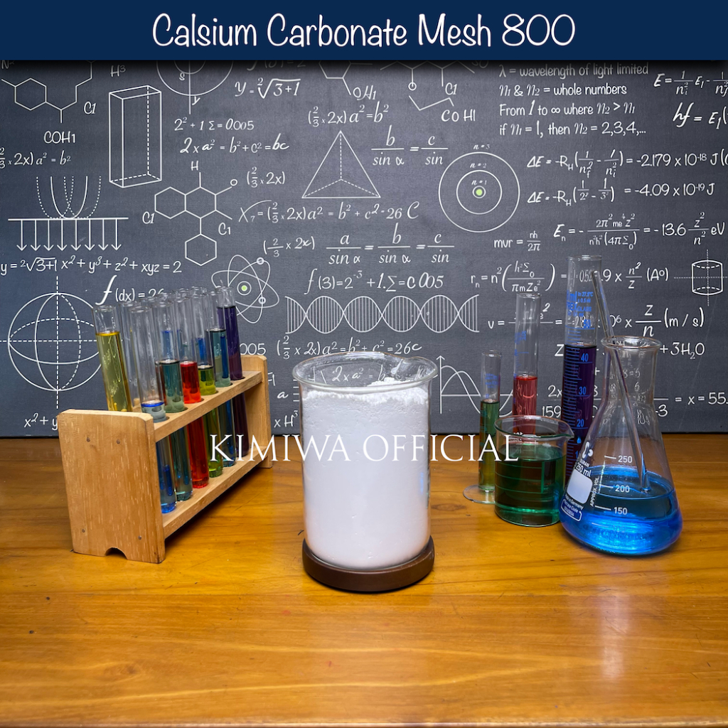 Jual Calsium Carboante Mesh 800 / Kalsium Karbonat / CaCO3 - 1 kg ...