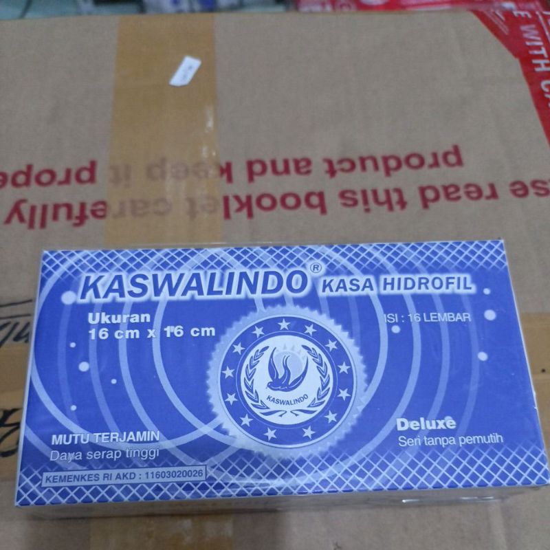 Jual KASA HIDROFIL BIRU SWALLOW 16cm x 16cm / KASA KOTAK BIRU SWALLOW ...