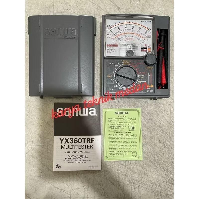 Jual SANWA YX360TRF MULTIMETER AVOMETER ANALOG MULTITESTER | Shopee ...