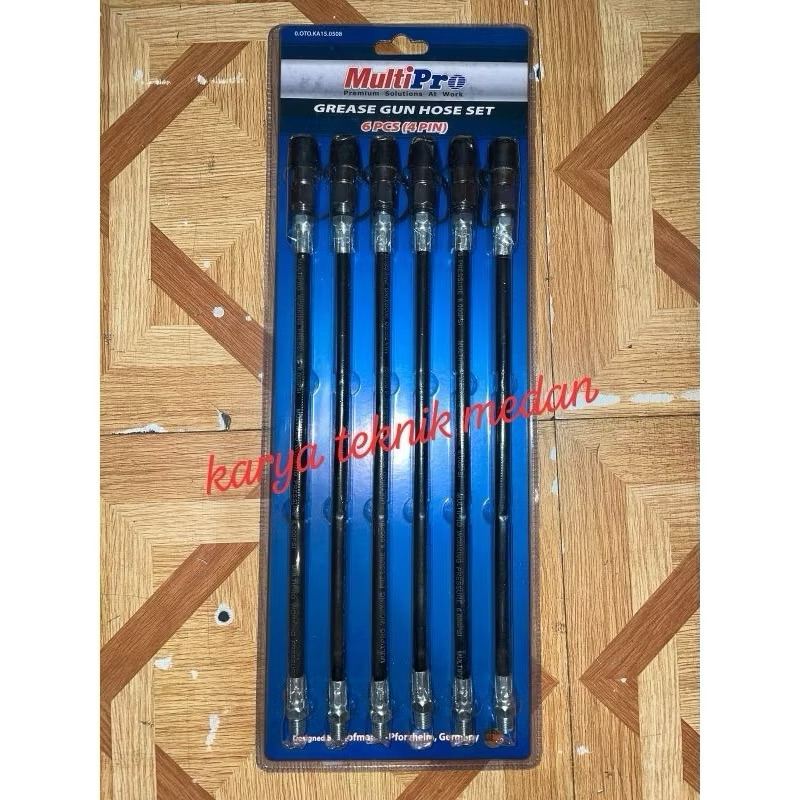 Jual MULTIPRO GREASE GUN HOSE SET SELANG GREASE GUN POMPA OLI GEMUK ...