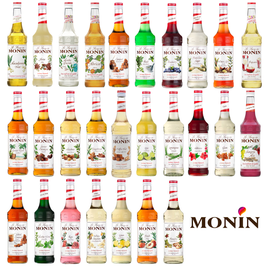 Jual MONIN Syrup Premium Repacking 80ml - Flower, Fruit, & Mint Series ...