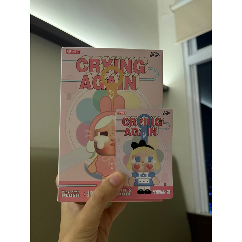 Jual Popmart Crybaby Crying Again (She's Alice) (Sealed) | Shopee Indonesia