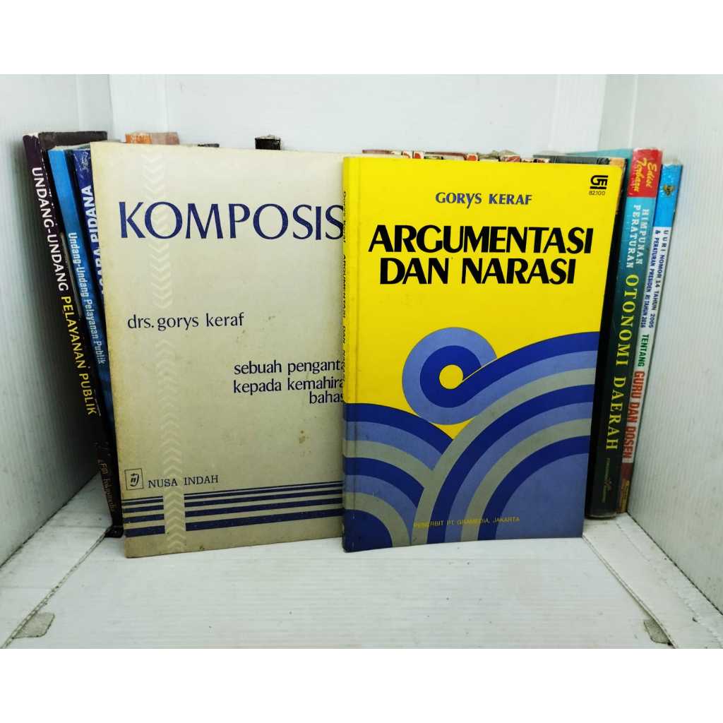 Jual GORYS KERAF: 1. KOMPOSISI SEBUAH PENGANTAR KEPADA KEMAHIRAN BAHASA ...