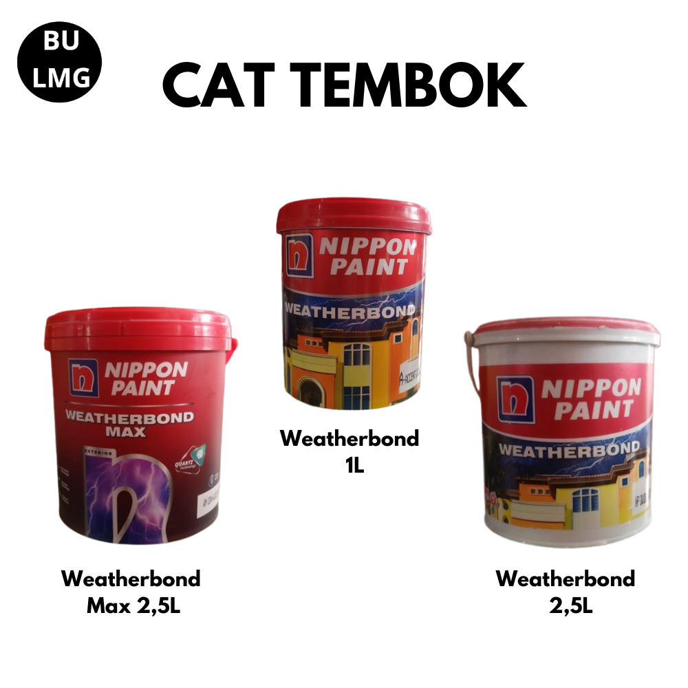Jual Cat Putih Bersih 1001 Brilliant White Exterior || Weatherbond (1L ...