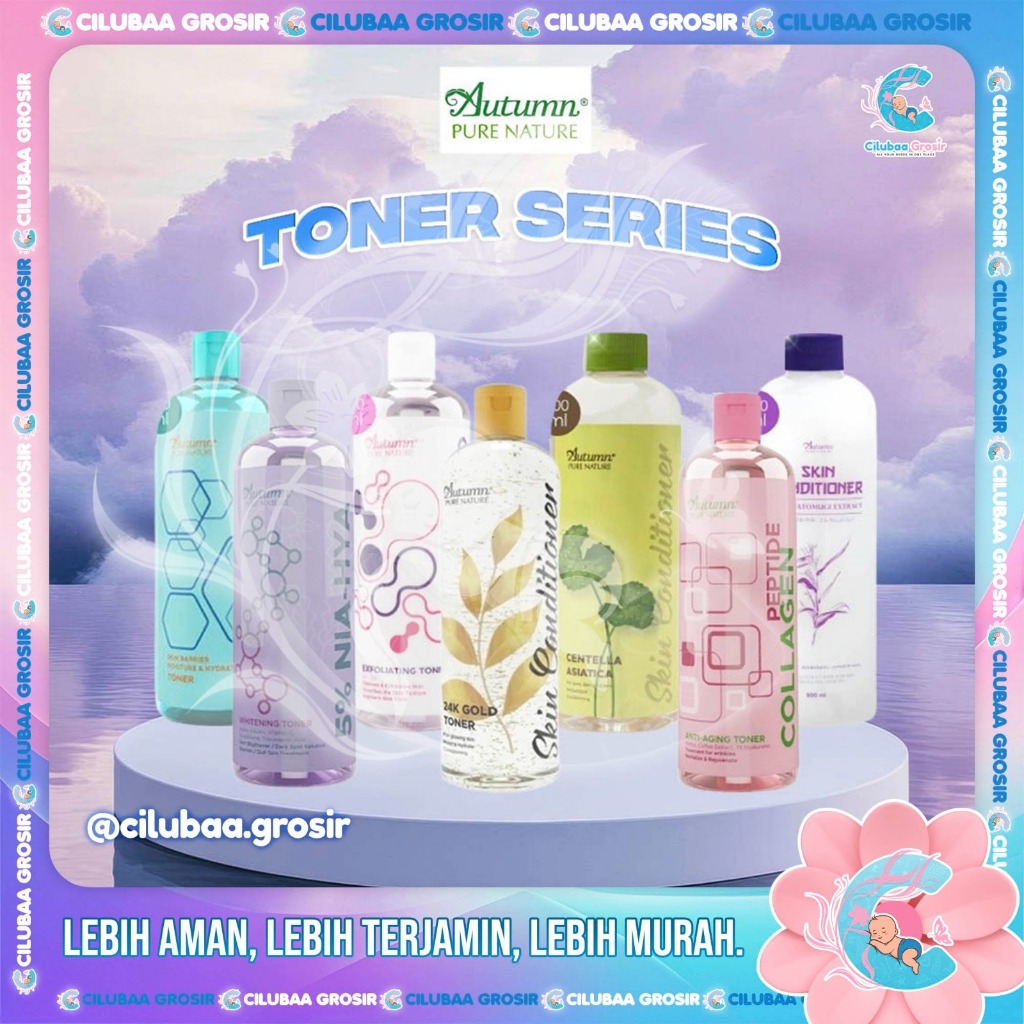 Jual AUTUMN Toner Series 500ml || Autumn Toner Skin Conditioner With ...