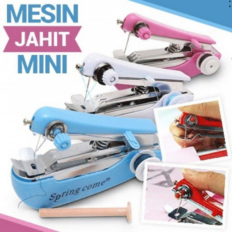 Jual [ ASLI ] Mesin Jahit Portable Mini Tangan Spring Come Original ...