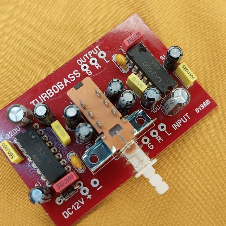 Jual Kit Turbo Bass Penambah Bass IC LM 3600 full Mkm Good Quality ...