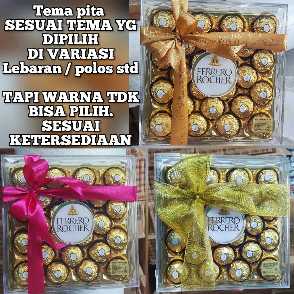 Jual Ferrero Cokelat coklat FERRERO ROCHER T24 FERERO ROCHER isi 24 ...