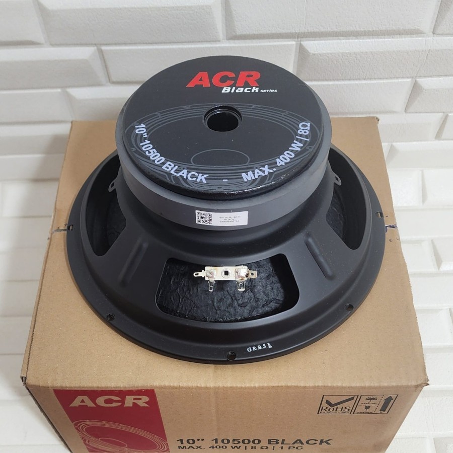 Jual SPEAKER WOOFER ACR 10 INCH 10500 BLACK | Shopee Indonesia