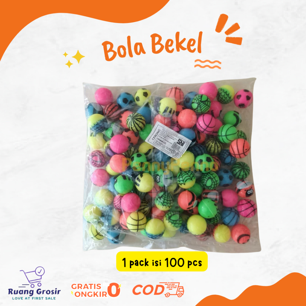 Jual Bola Bekel Mantul isi 100 pcs | Shopee Indonesia