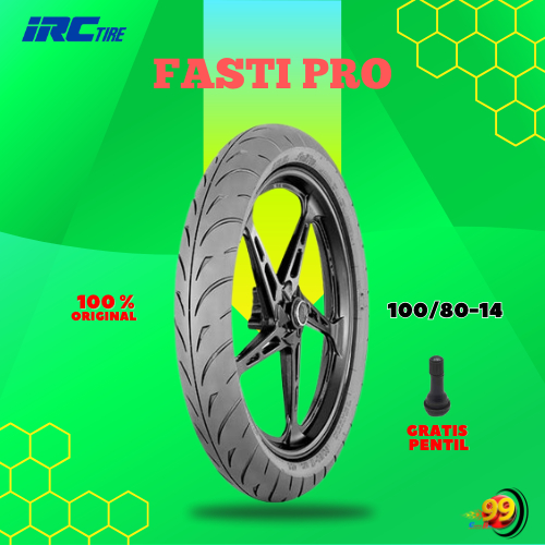Jual Ban Soft Compound Motor Matic IRC FASTI PRO 100/80 Ring 14 ...