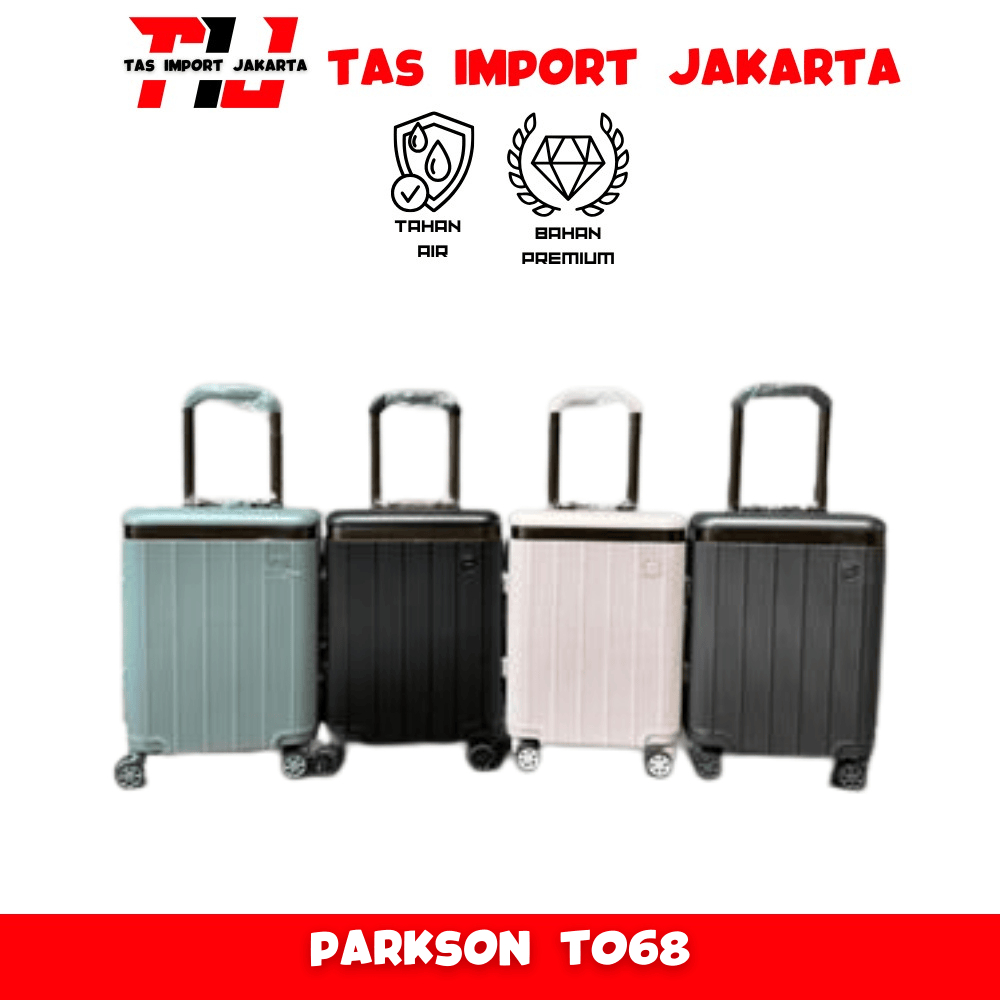 Jual PARKSON T068 Koper 20 Inch Kabin Pesawat TSA Lock Anti Theft Mewah Anti Pecah | Shopee ...