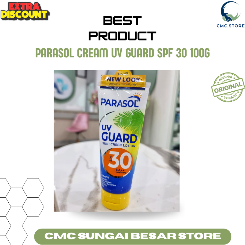 Jual Parasol Cream Uv Guard SPF 30 100g | Shopee Indonesia