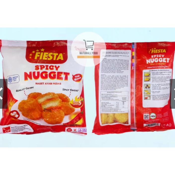 Jual Fiesta Chicken Nuget Spicy 400 gr | Shopee Indonesia