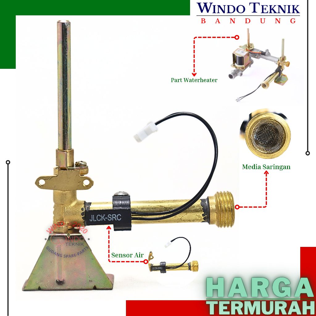 Jual PIPA INLET WATER HEATER GAS | SALURAN GAS WATER HEATHER SWITCH ...