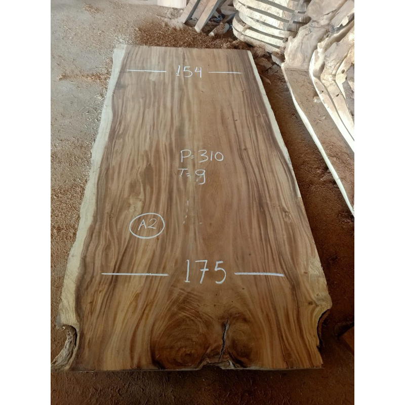Jual Meja Makan Trembesi Utuh 300x150 Flat Kotak Kayu Utuh | Shopee ...