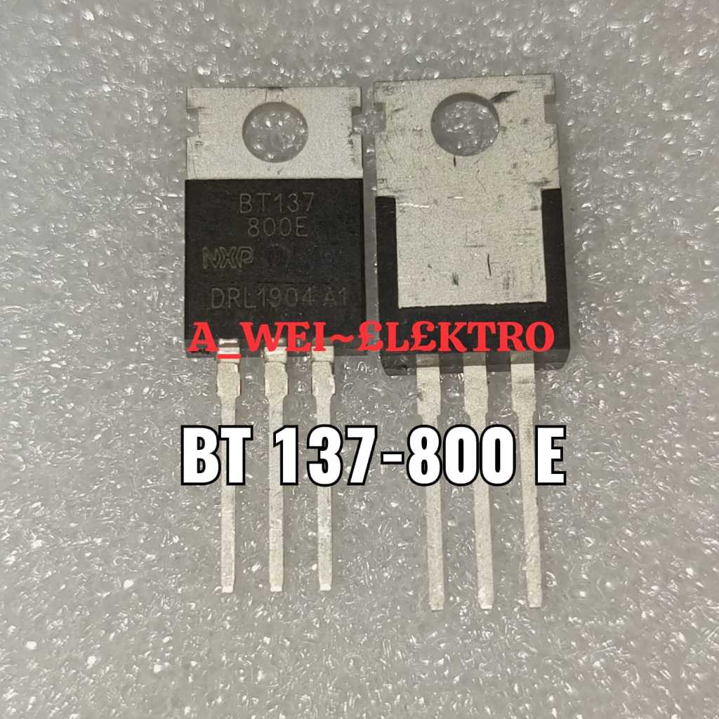 Jual HRG 1pcs BT137-800E BT 137-800E TR TRANSISTOR MOSFET FET TRIAC 8A 800V | Shopee Indonesia