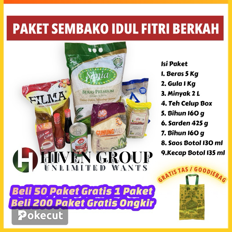Jual PAKET SEMBAKO IDUL FITRI BERKAH | Shopee Indonesia