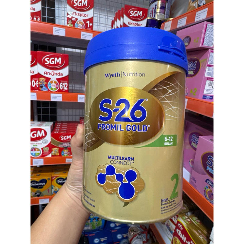 Jual S26 PROMIL GOLD TAHAP 2 (6-12 bulan) 900gr | Shopee Indonesia