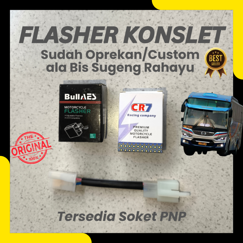 Jual Flasher Sein Konslet Sugeng Rahayu untuk motor — Free Sticker ...