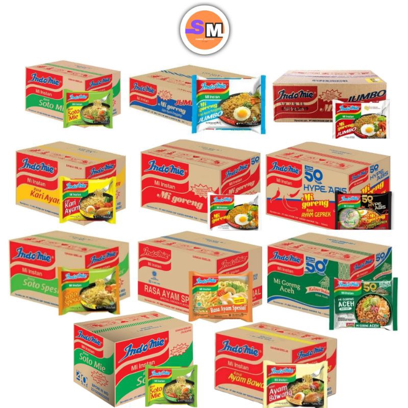Jual Mie Indomie Instan all varian Karton | Shopee Indonesia