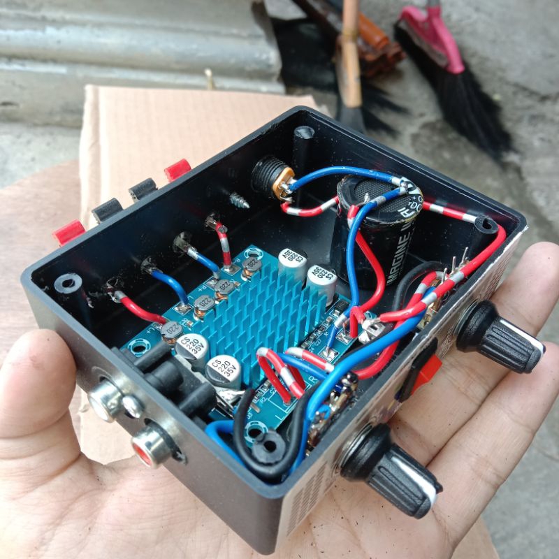 Jual tanggal 28 SABAR BELUM BISA RAKIT bosku Power Mini Amplifier TPA ...