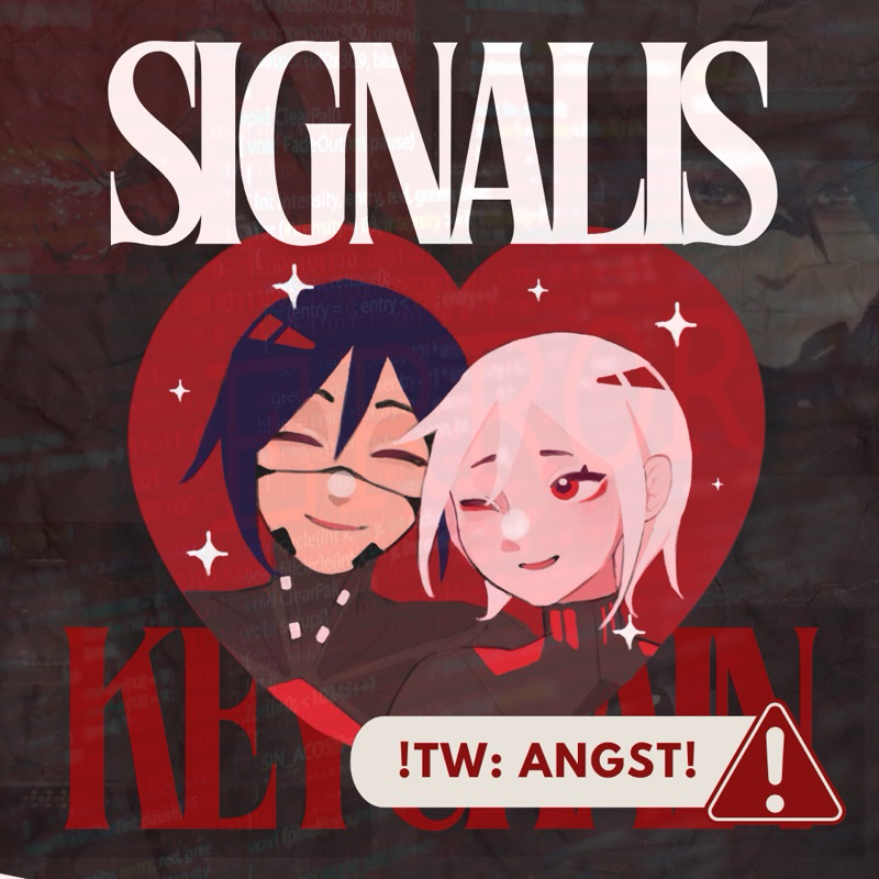 Jual [PO] Keychain Love Game Signalis Merch Keychain Ariane Yeong ...