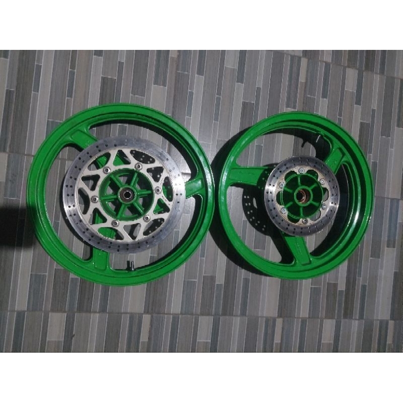 Jual velg ninja rr old se gen 1 repaint made in thailand | Shopee Indonesia