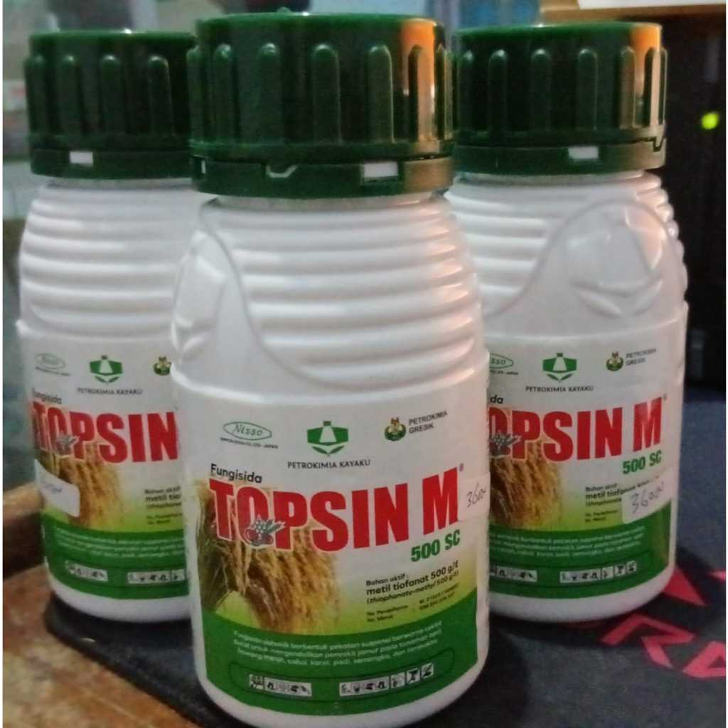 Jual PENGENDALI PENYAKIT TANAMAN FUNGISIDA TOPSIN ISI 200 ML | Shopee ...