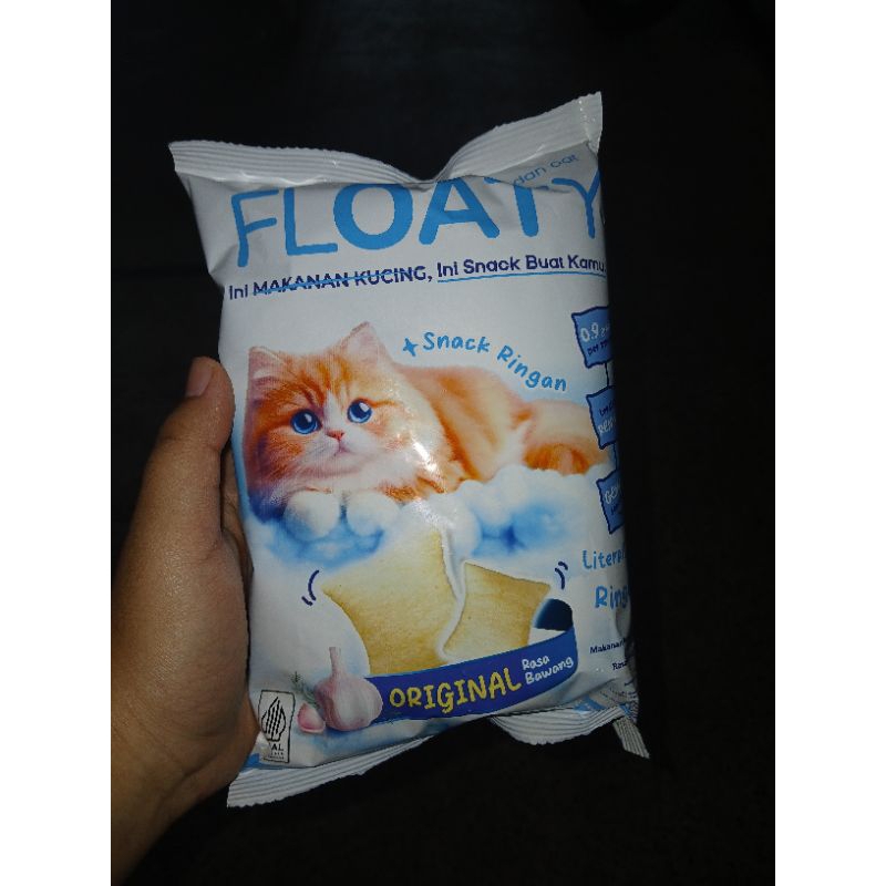 Jual [HALAL] Floaty Snack Original Snack Viral Gambar Kucing 60 Gram ...