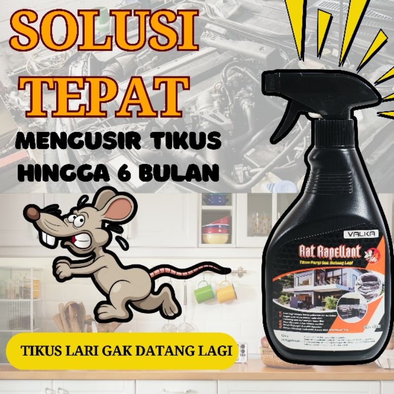 Jual Semprotan Pengusir Tikus Alami Racun Tikus Obat Pengusir Anti ...