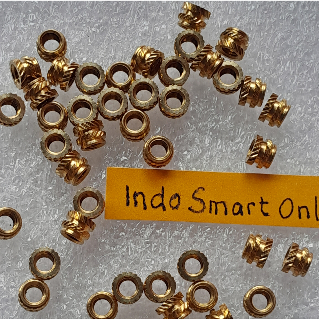 Jual 2,5 mm Dudukan baut laptop Kuningan M2.5 M2,5 tempat mur casing ...