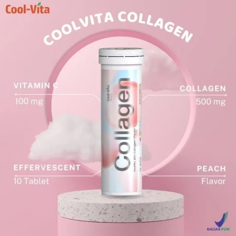 Jual COOLVITA COLLAGEN DRINK MINUMAN LARUT BERSERAT 10 DAN 20 TABLET ...
