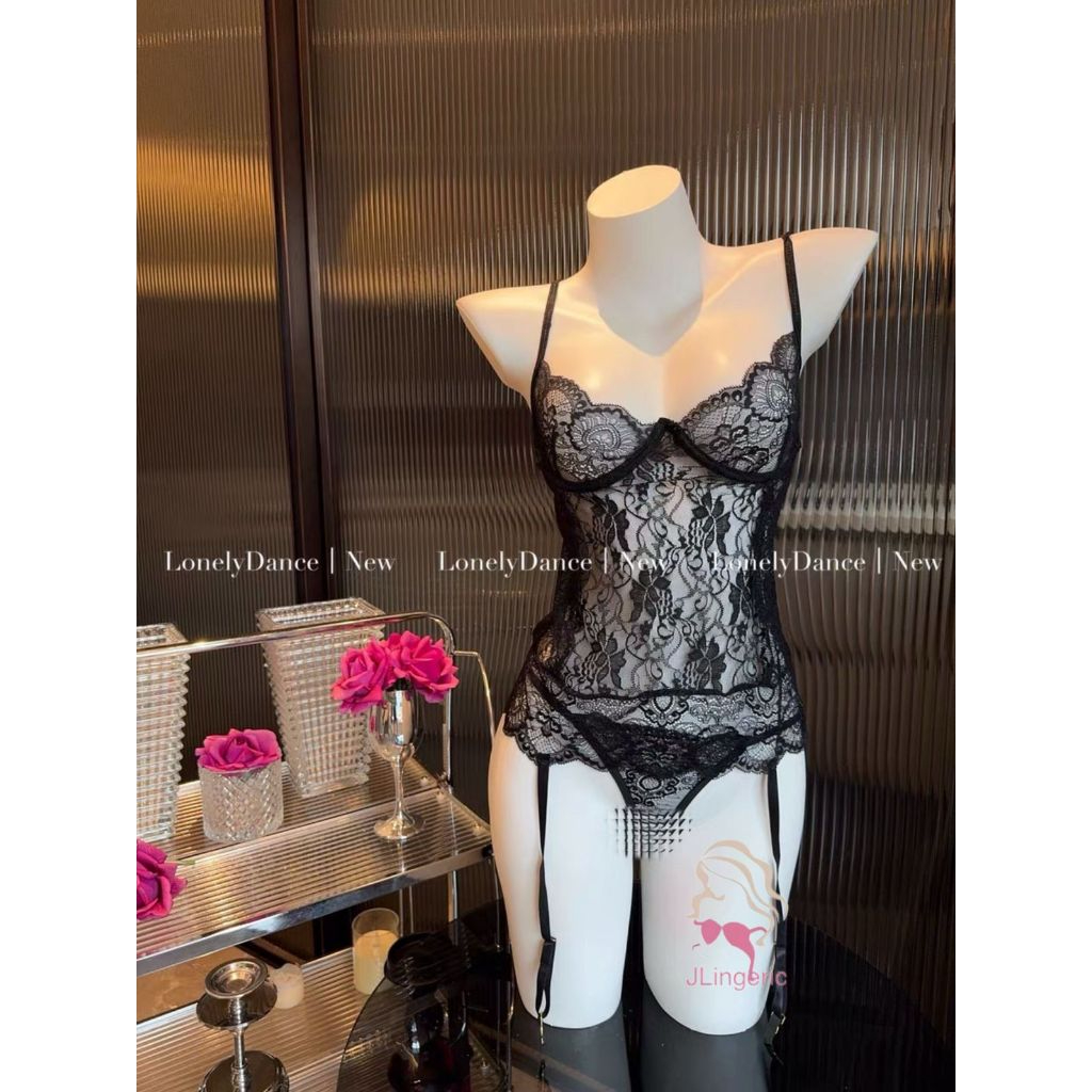 Jual SEXY LINGERIE DRESS / BAJU TIDUR WANITA DEWASA / NIGHTDRESS SEXY / LINGERIE BROKAT LACE ...