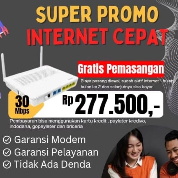 Jual Promo Internet Wifi Biznet Gratis Pemasangan | Shopee Indonesia