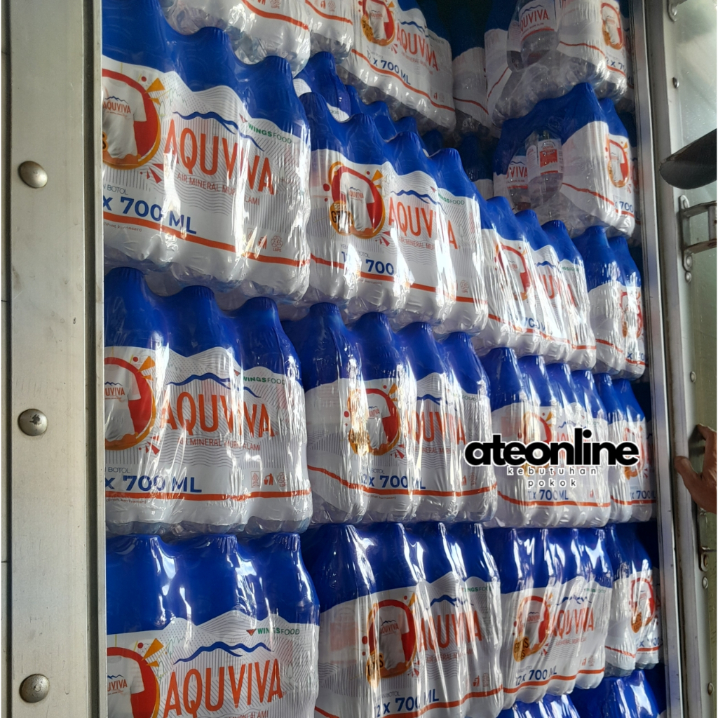 Jual AQUVIVA Air Mineral 1600ml [isi 6btl] 700ml [isi 12btl] 250ml [isi ...