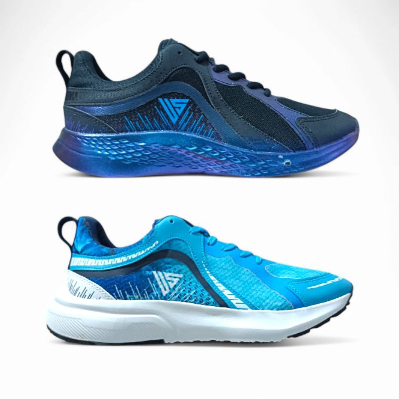Jual Us Footwear - Rusher Sky Blue Sepatu Lari Sepatu Running Sepatu ...