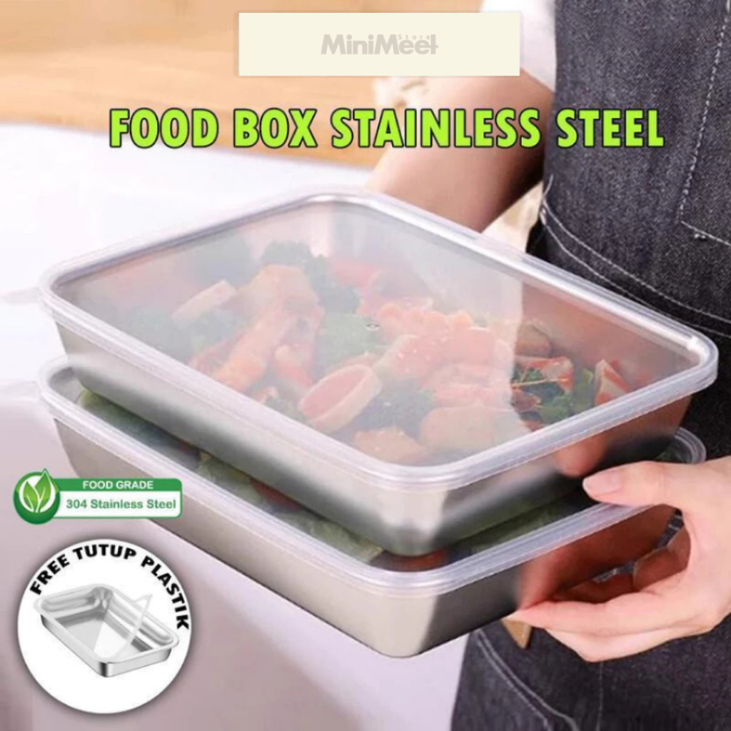 Jual Food Container Box Wadah Makanan Multifungsi Stainless Steel ...