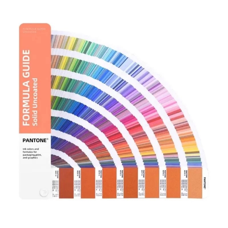Jual U card only of Pantone Color Guide GP1601B Formula Guide Uncoated ...
