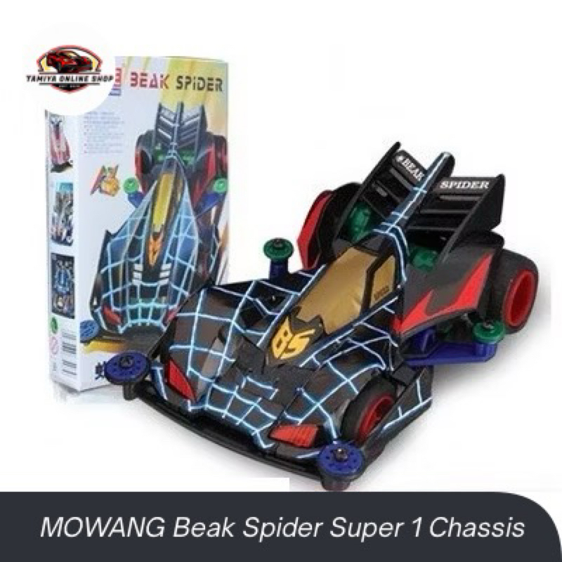 Jual Tamiya MOWANG BEAK SPIDER Mini4WD Super 1 Chassis Let's and Go ...