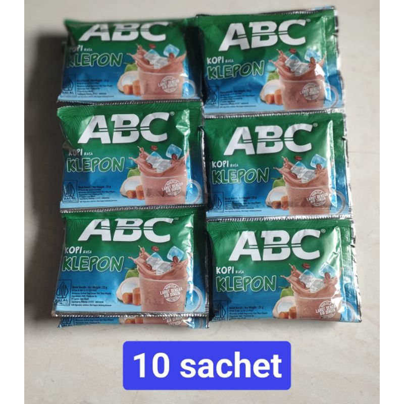 Jual ABC KOPI RASA KLEPON ISI 10 SACHET | Shopee Indonesia