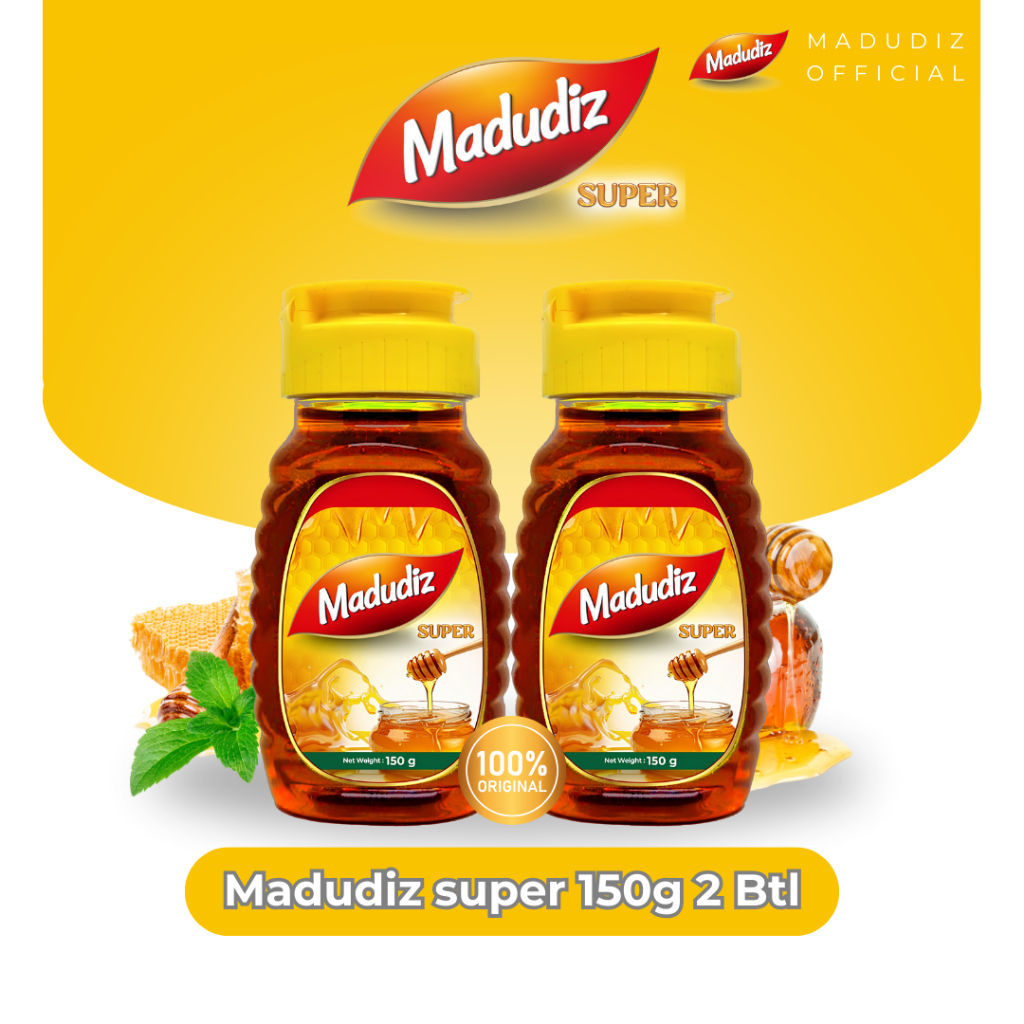 Jual Madudiz Madu Super 150ml, 2 botol Madu Super madu - Membantu ...