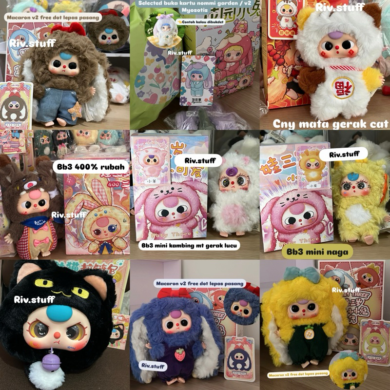 Jual [READY FREE GIFT] Nommi v7 BB3 Pouch Good Luck Bag BB3 secret BABY ...