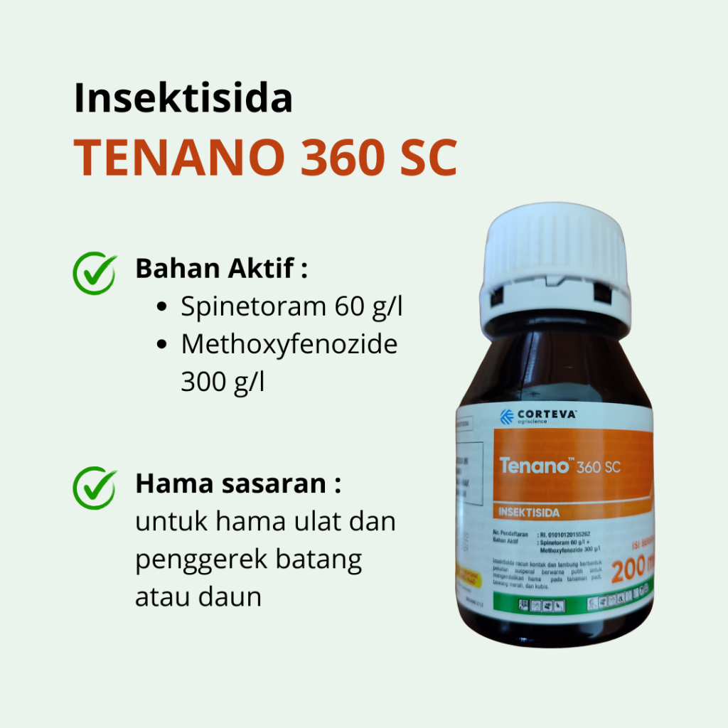 Jual Insektisida TENANO 360 SC 200 ml | Shopee Indonesia
