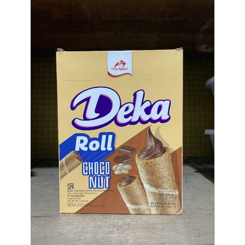 Jual DEKA ROLL COKLAT CHOCO NUT | Shopee Indonesia