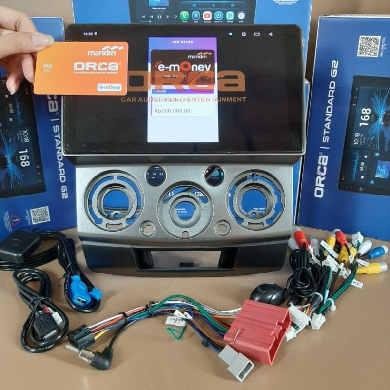 Jual HEAD UNIT ANDROID FORD RANGER / MAZDA BT50 ANDROID 9 INCH ORCA ...