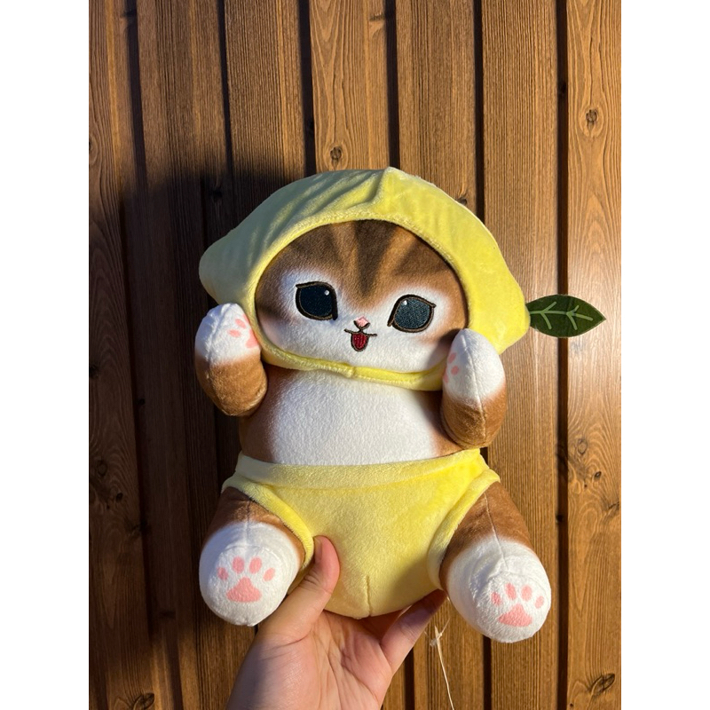 Jual [BARU] Boneka kado/koleksi kucing MOFUSAND KOSTUM LEMON JPN Size ...