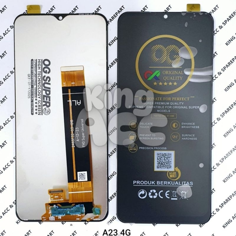 Jual OG SUPER LCD TOUCHSCREEN SAMSUNG GALAXY A23 4G / A23 5G / M23 5G / M33 5G / A235 / A236 ...